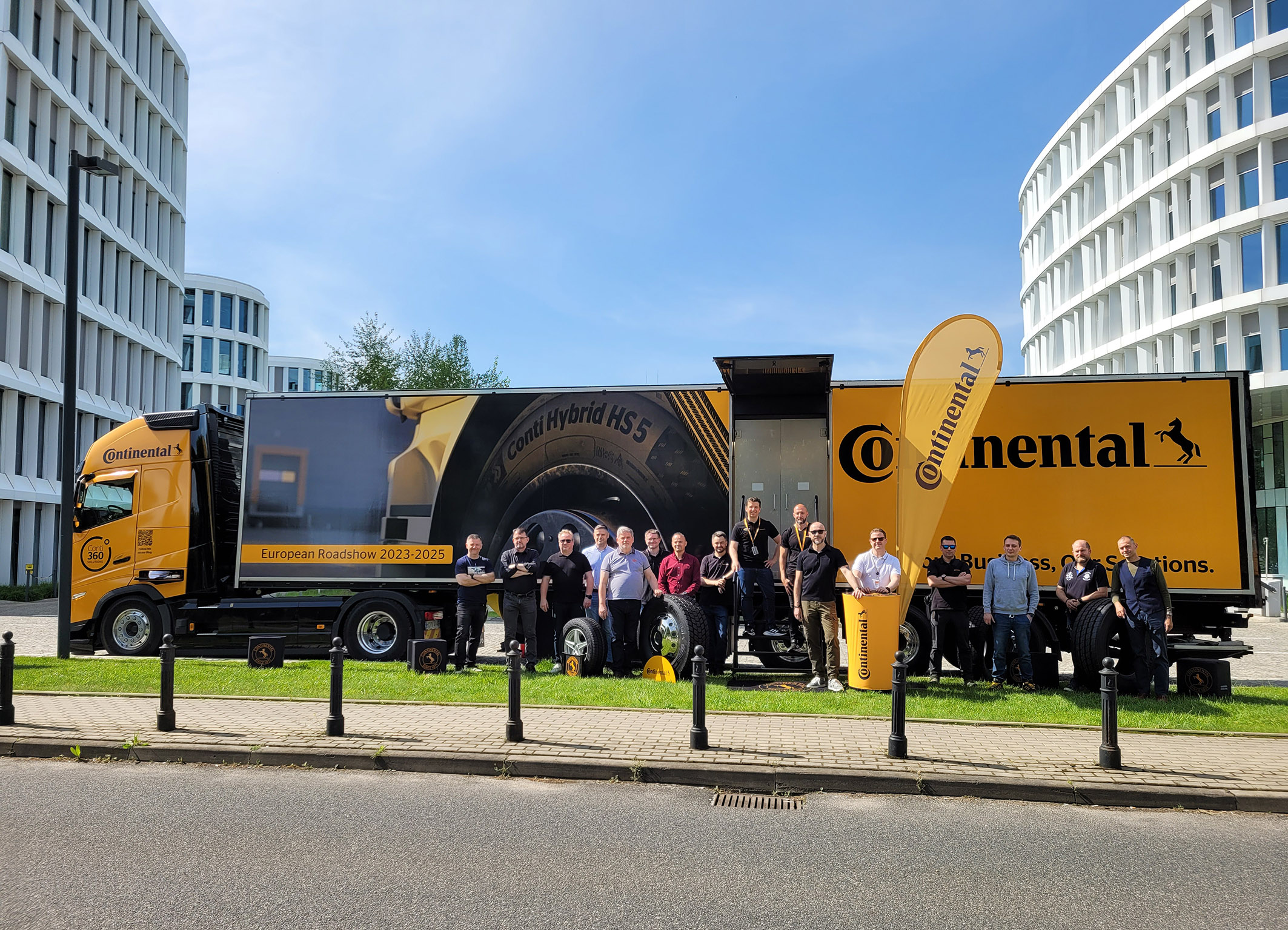 ContiEuropeanRoadshow: Taking the Show truck on the Road Across Europe ...