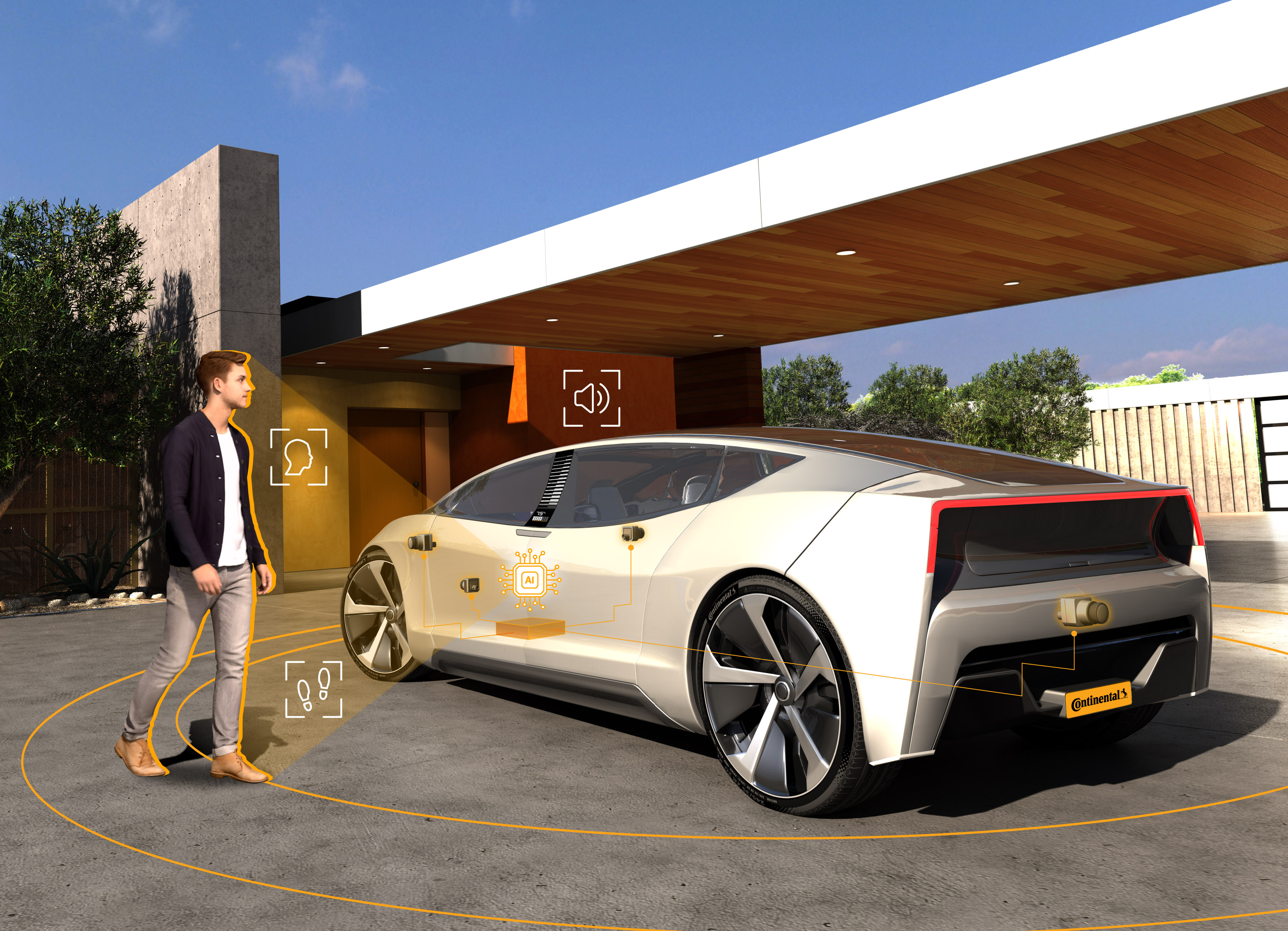 Car with IQ: Continental presents a demo car with innovative ...