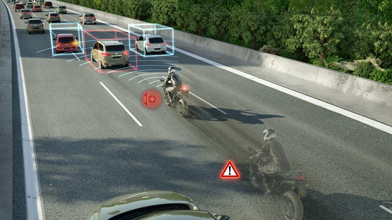 New Radar Sensor from Continental Facilitates Powerful Motorcycle ...