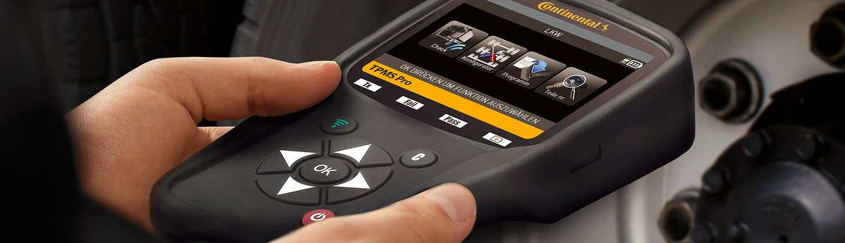 Tire Service for all Classes: Continental’s TPMS Pro can now also be ...