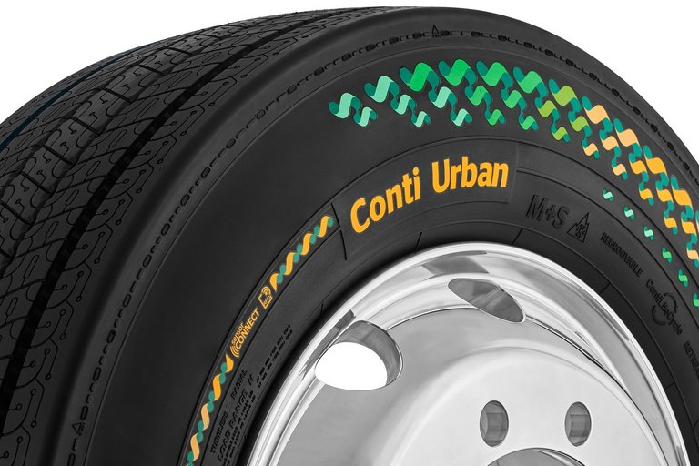 Conti Urban concept tire designed for sustainable public transport ...