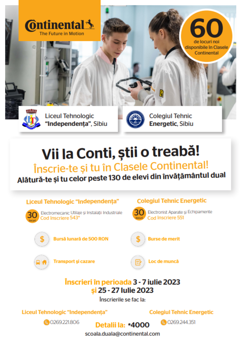 Vii la Conti, stii o treaba! Continental Sibiu - Continental Romania