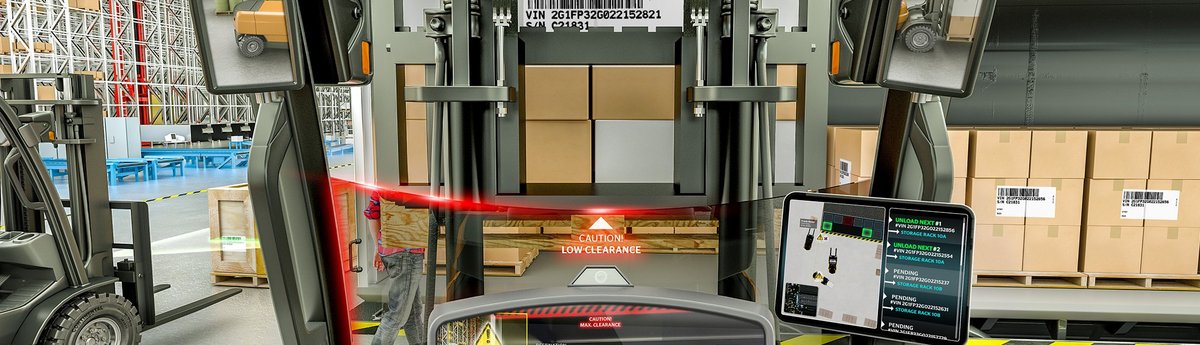 Mit Continental-Technologie fahren Gabelstapler effizient, sicher ...