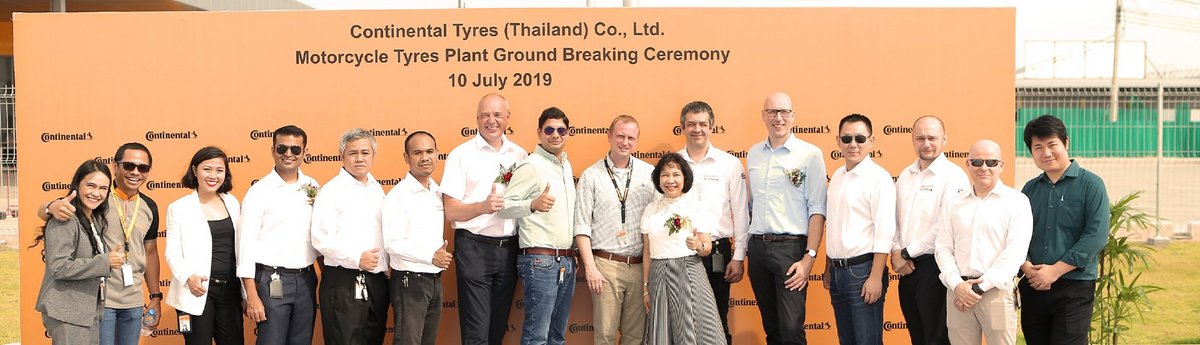 Continental Building New Motorcycle Tire Factory in Rayong, Thailand ...