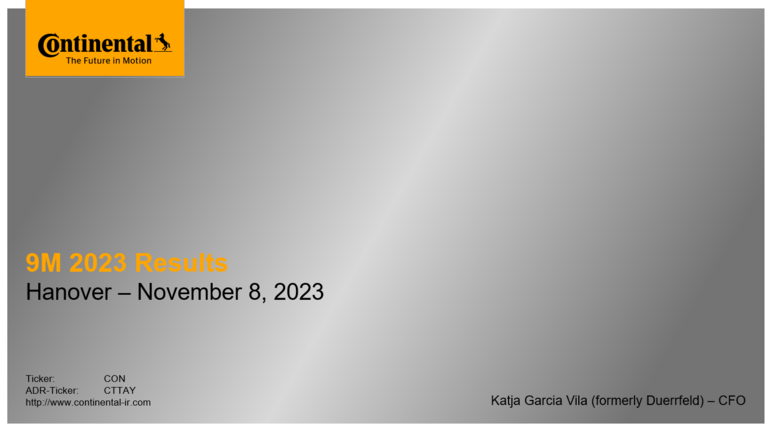 Investors | Continental - Continental AG