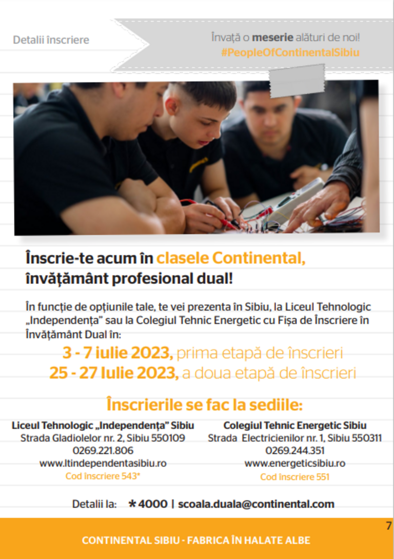 Vii la Conti, stii o treaba! Continental Sibiu - Continental Romania