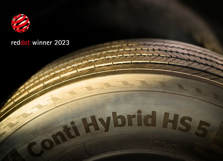 Tires with the Wow Factor: Conti Hybrid Wins Red Dot Award - Continental AG