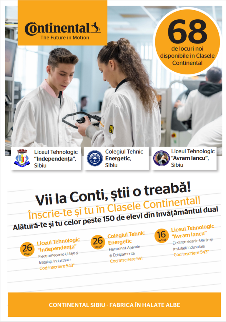 Vii la Conti, stii o treaba! Continental Sibiu - Continental Romania